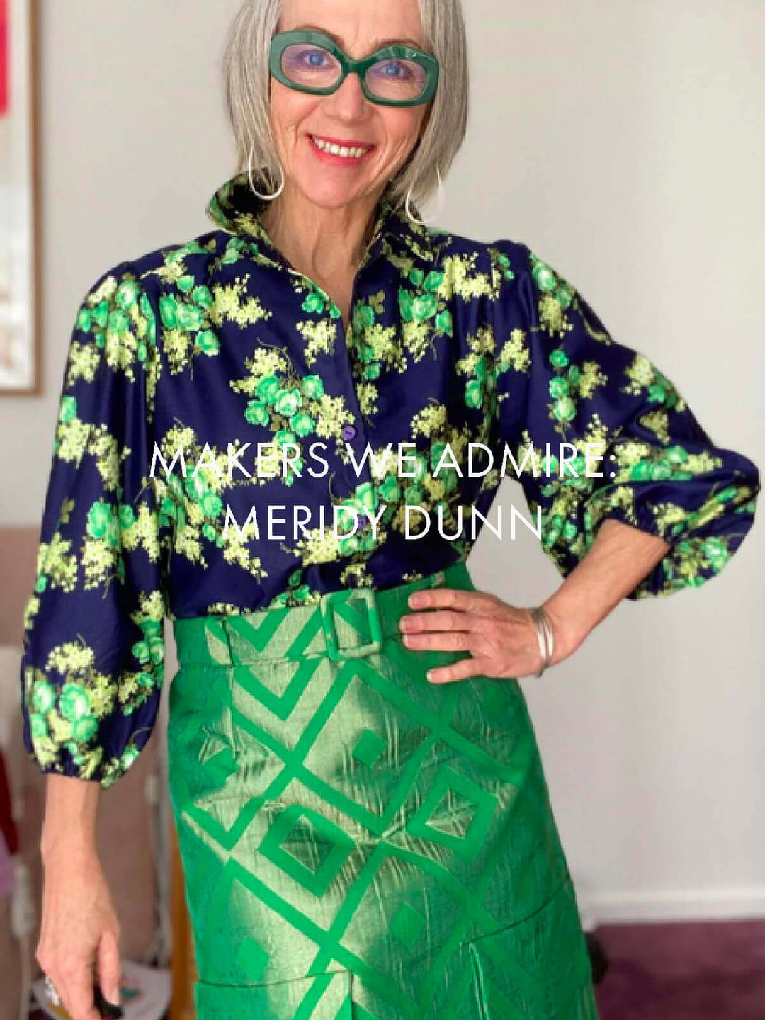 Makers We Admire – Meridy from Groovy Grey Look – Swim Style Patterns