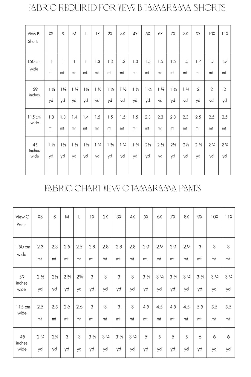 The Tamarama Set Sewing Pattern – Swim Style Patterns