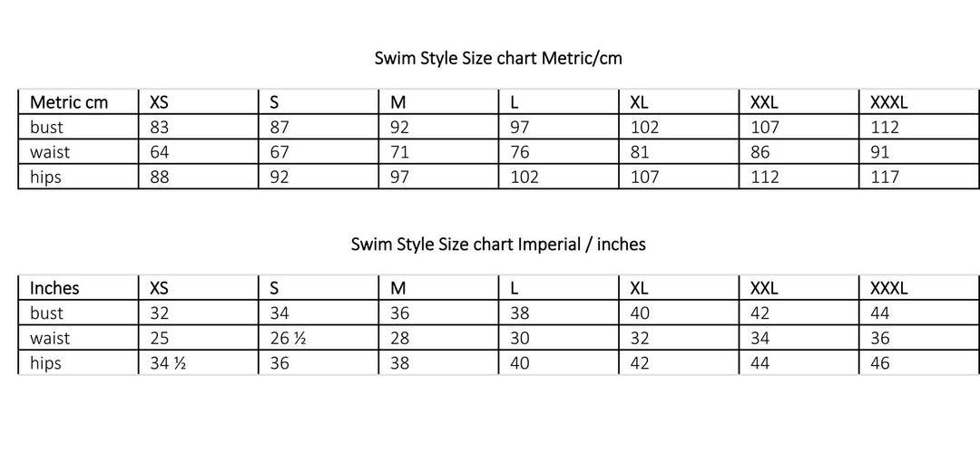 Rashie Suit Gina Sewing Pattern – Swim Style Patterns
