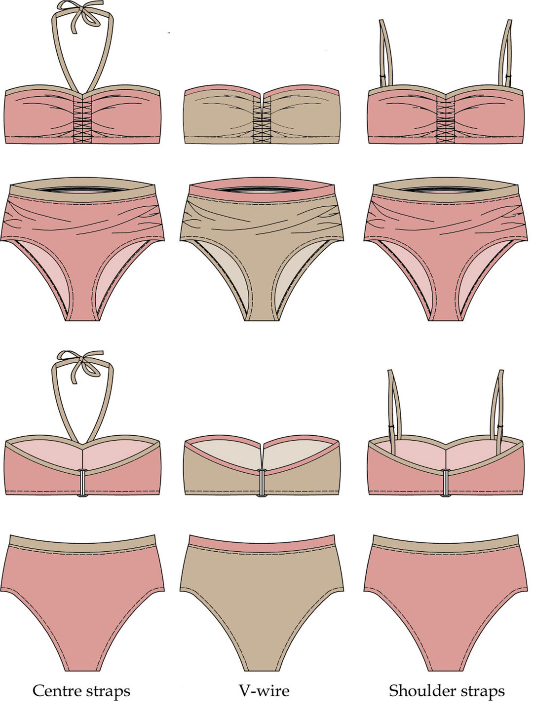 Jazz Bikini Sewing Pattern – Swim Style Patterns