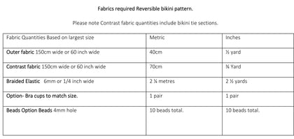 Reversible String Bikini Sewing Pattern – Swim Style Patterns