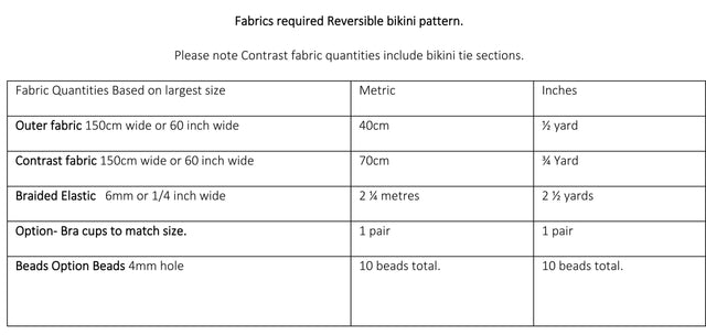 Reversible String Bikini Sewing Pattern – Swim Style Patterns